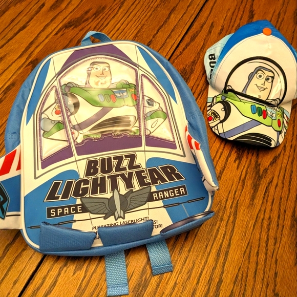Disney | Accessories | Disney Toy Story Buzz Lightyear Kids 3d Backpack ...